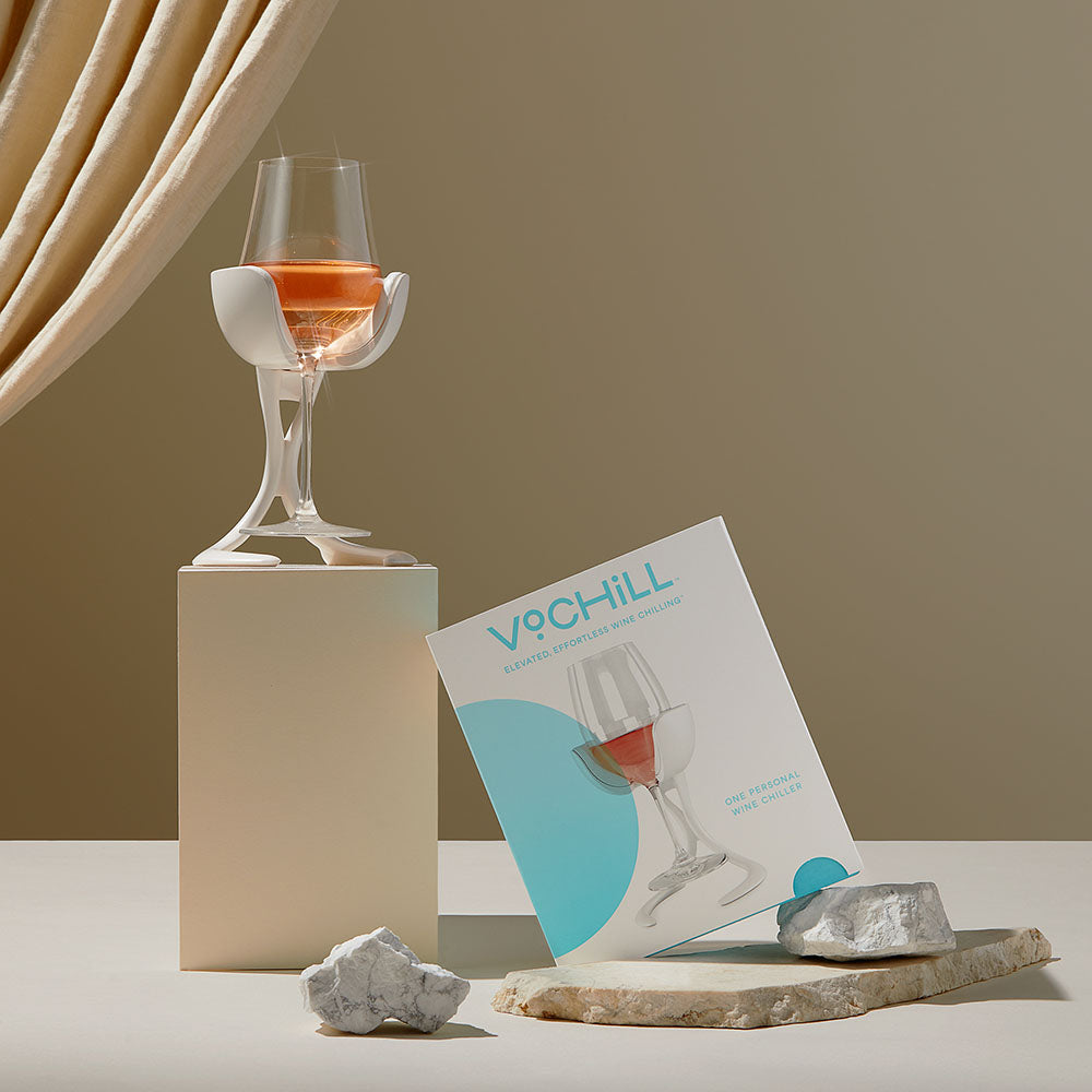 Vochill Stemmed Wine Glass Chiller The Elegant Wine Chiller For Your